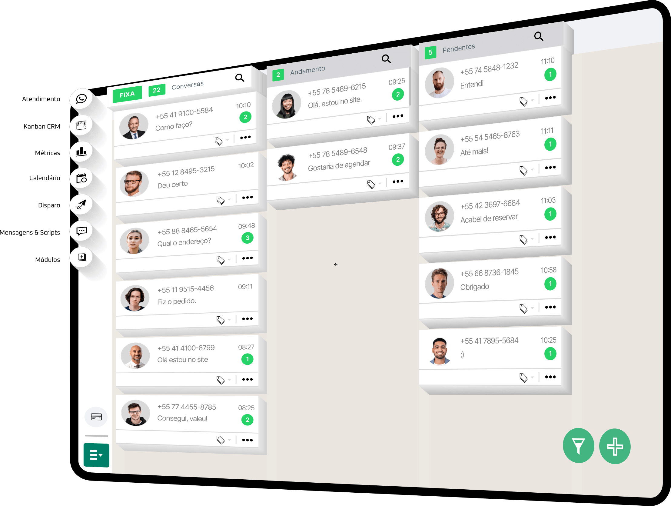 Soluções - Mega Chat